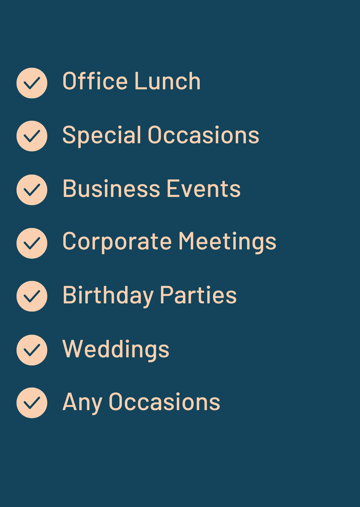 Catering — Cafe Square One