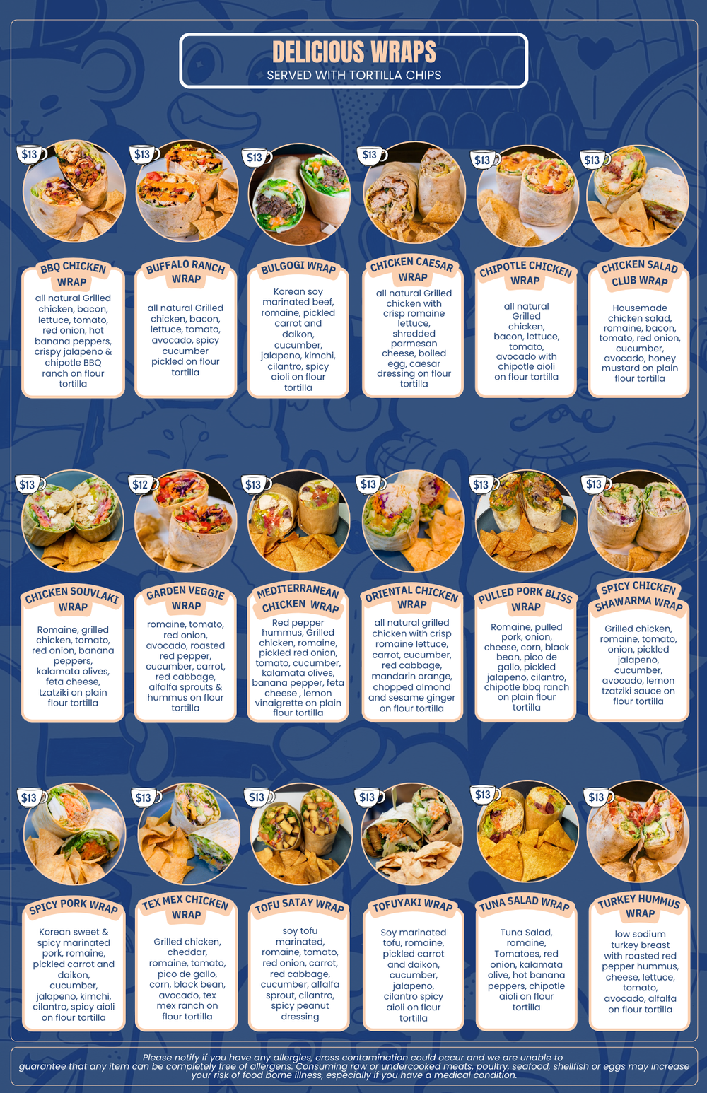 Menu — Cafe Square One