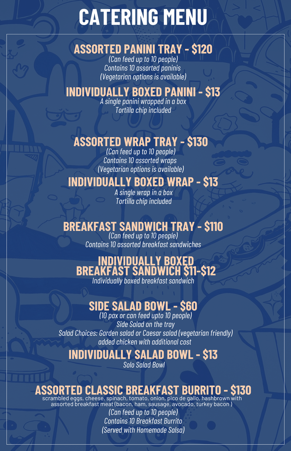 Catering Philadelphia — Cafe Square One