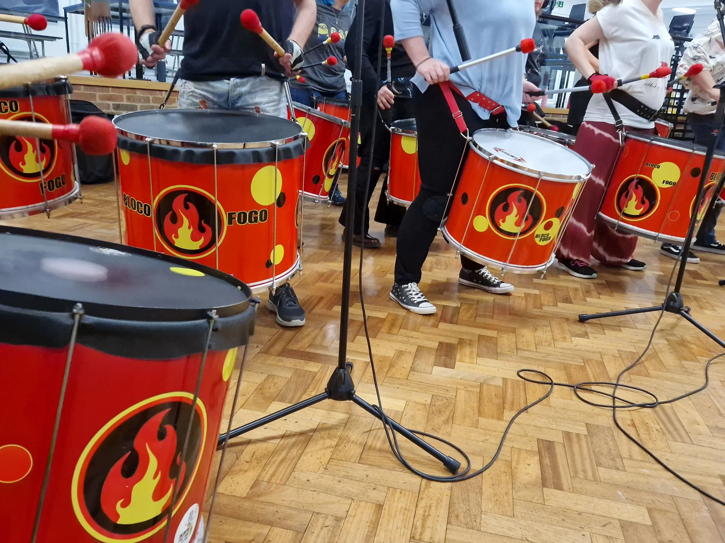 Join a Samba Band — Bloco Fogo