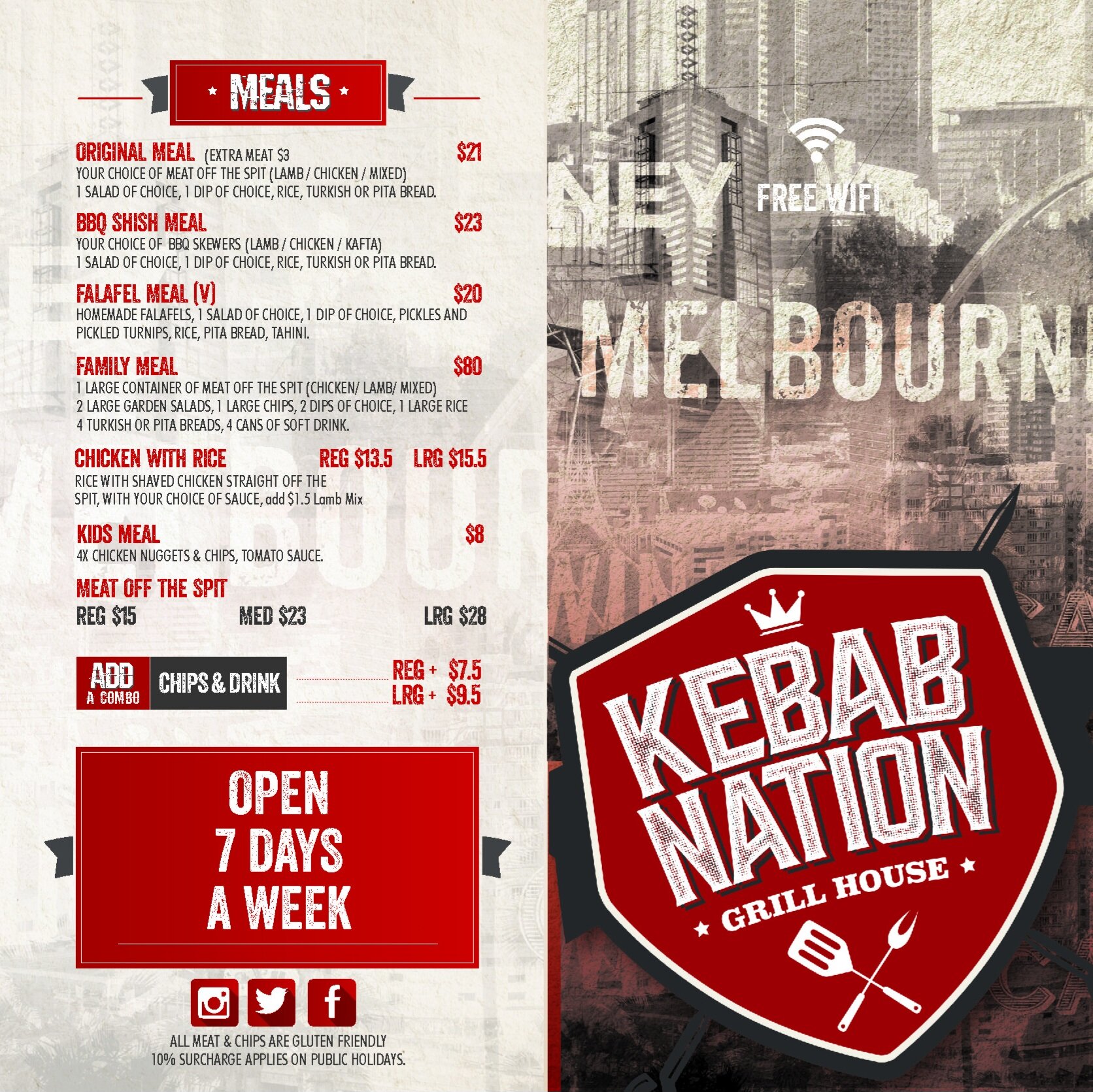 Kebab Nation Grill House | Menu