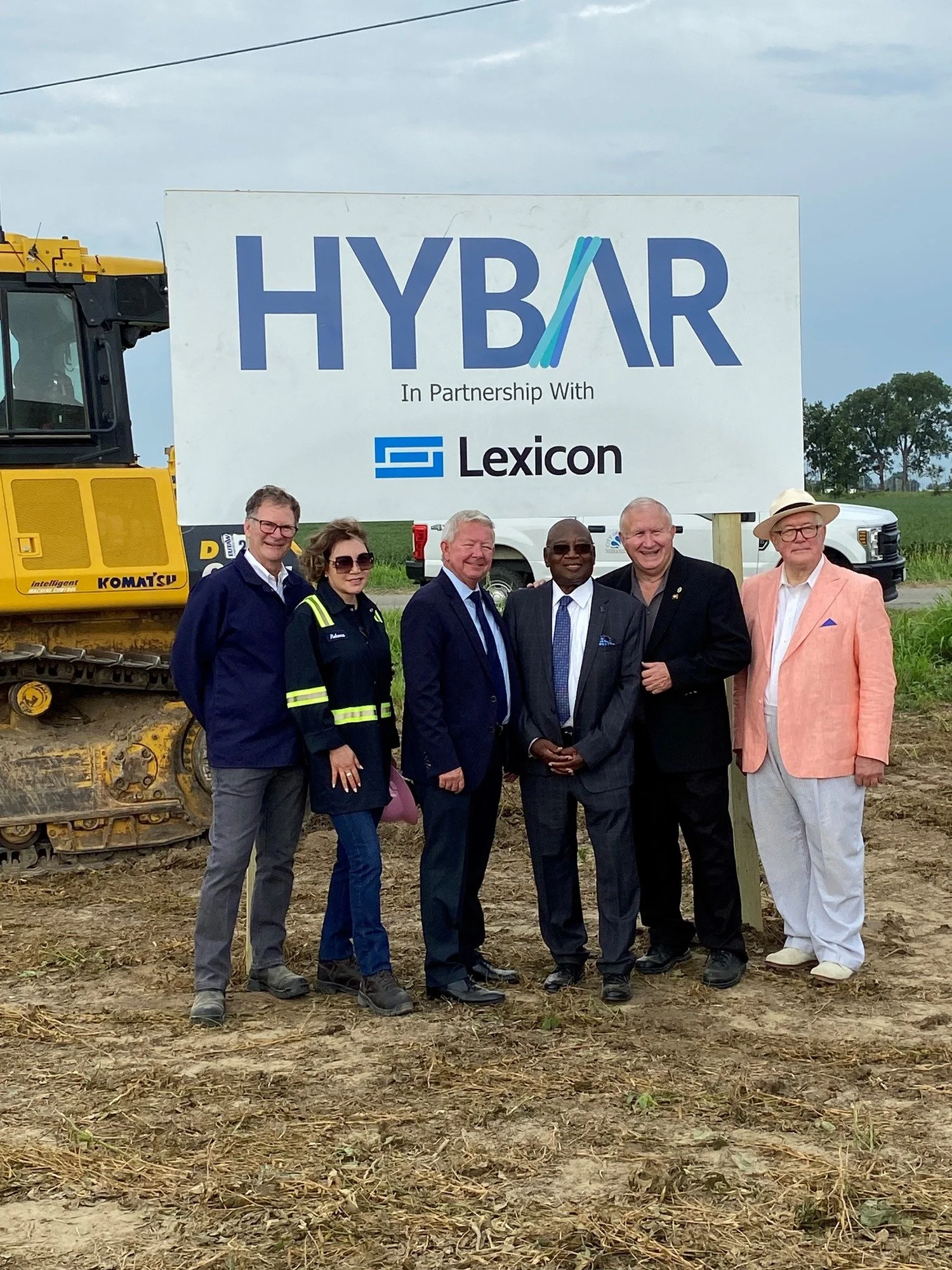 HYBAR BREAKS GROUND ON STEEL REBAR MILL IN OSCEOLA — Land of Steel