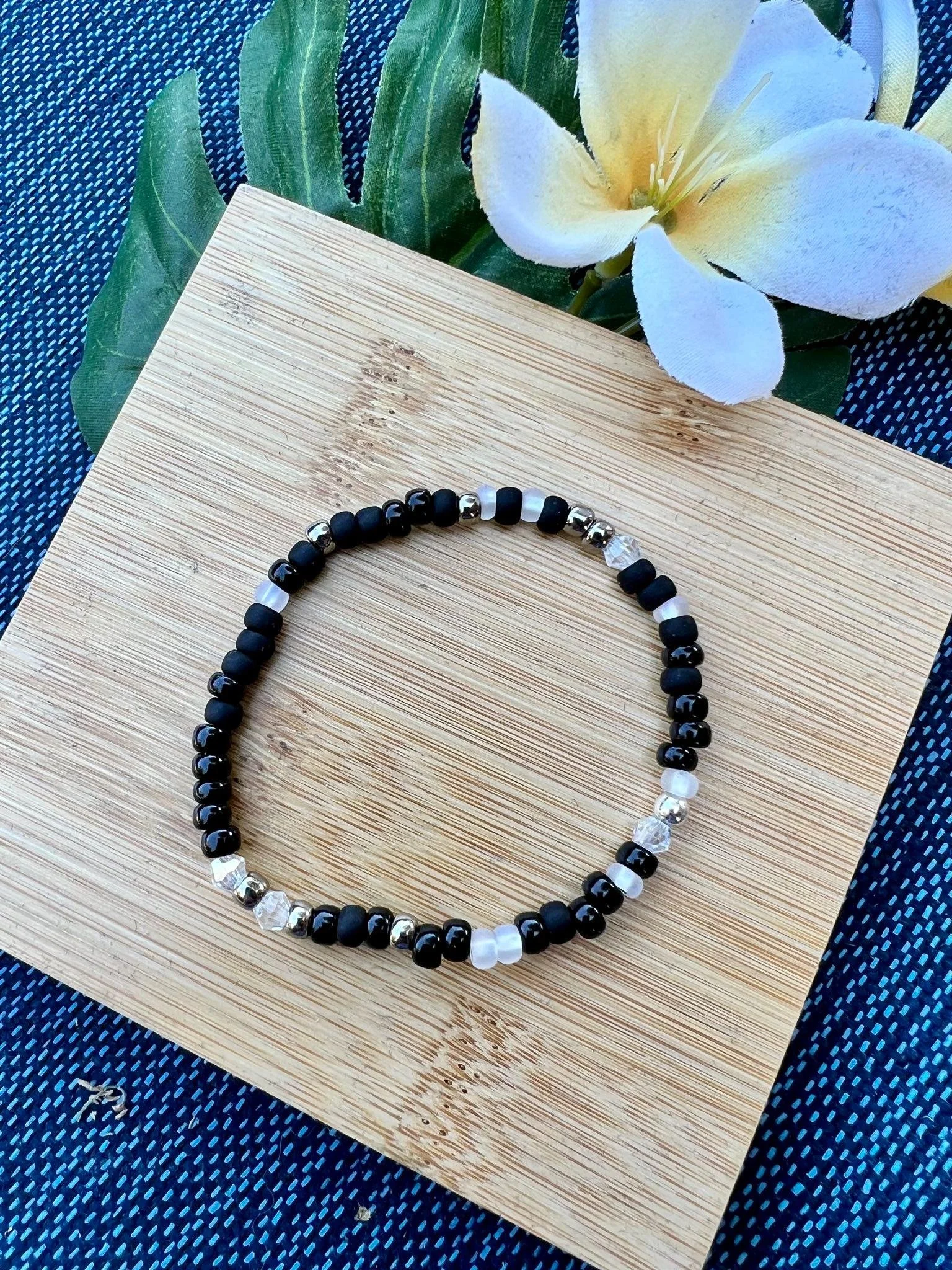 Magical Blossom • Handmade Seed Bead Bracelets