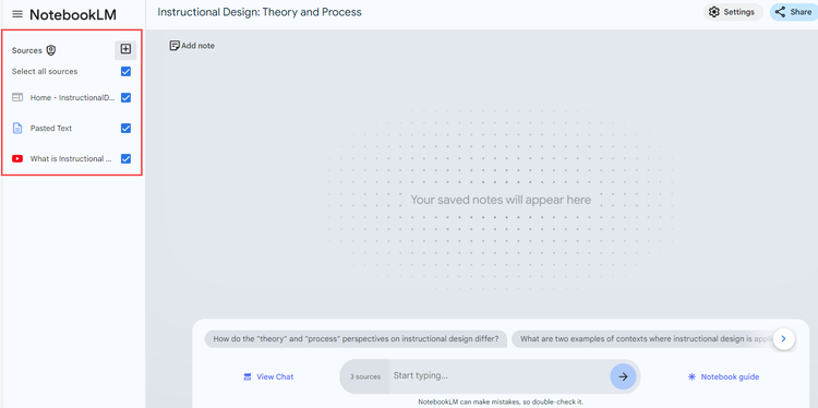 A Guide to Using Google NotebookLM for Course Design — Zulma Calderon