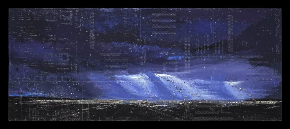 Circuitboard Paintings — Peter McFarlane