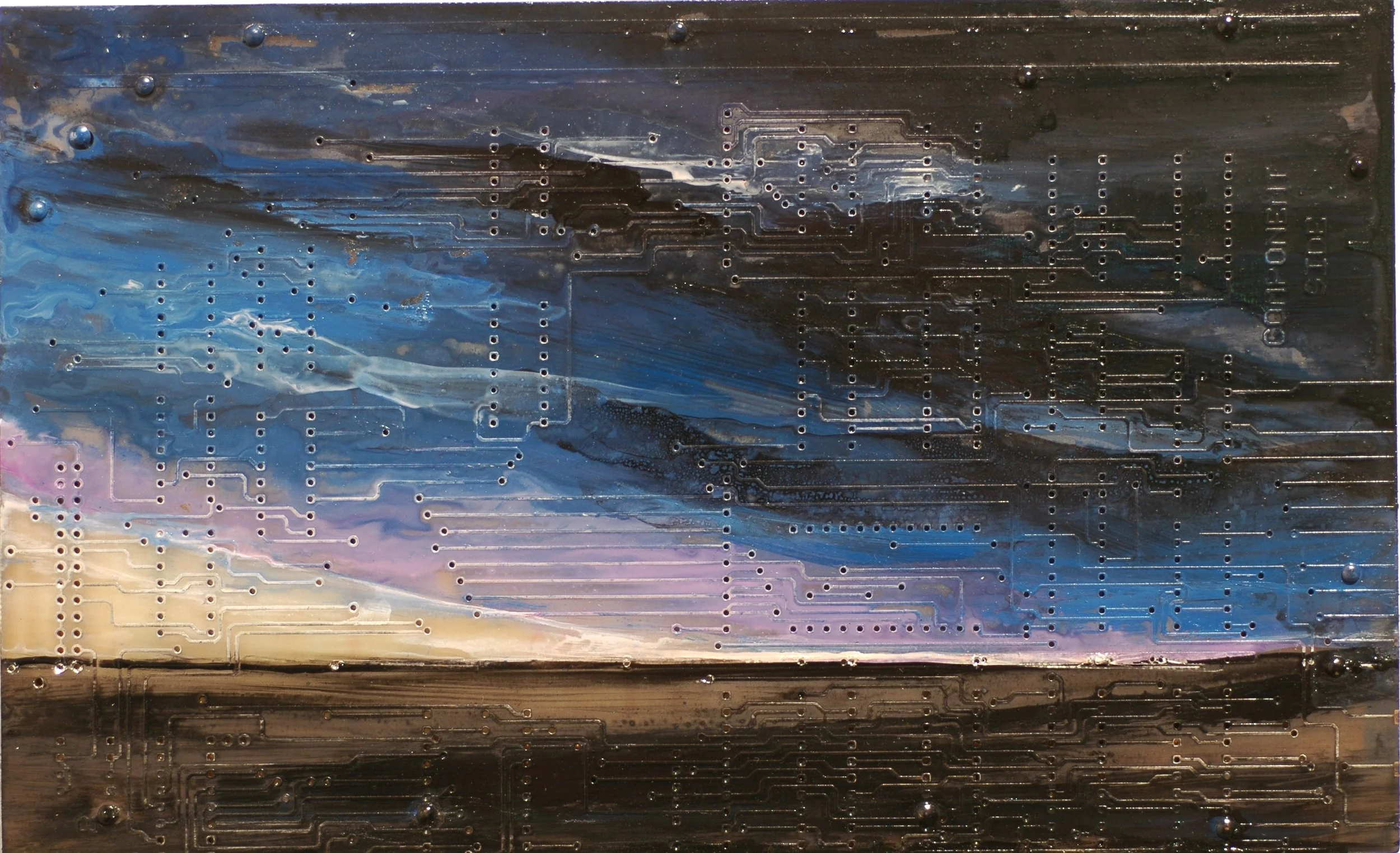 Circuitboard Paintings — Peter McFarlane