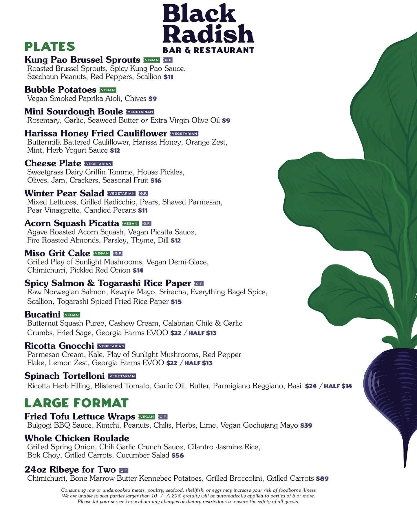 Gallery — Black Radish Bar & Restaurant