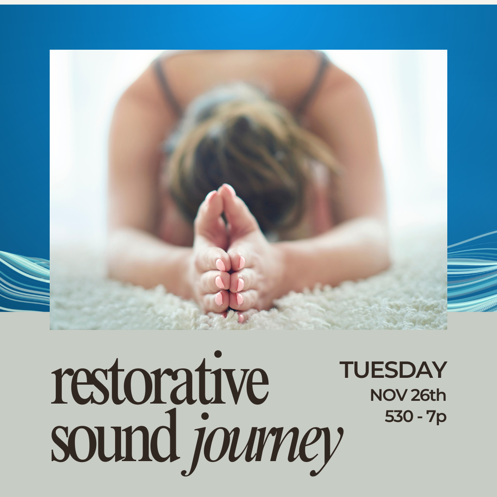 RESTORATIVE SOUND JOURNEY — the grove