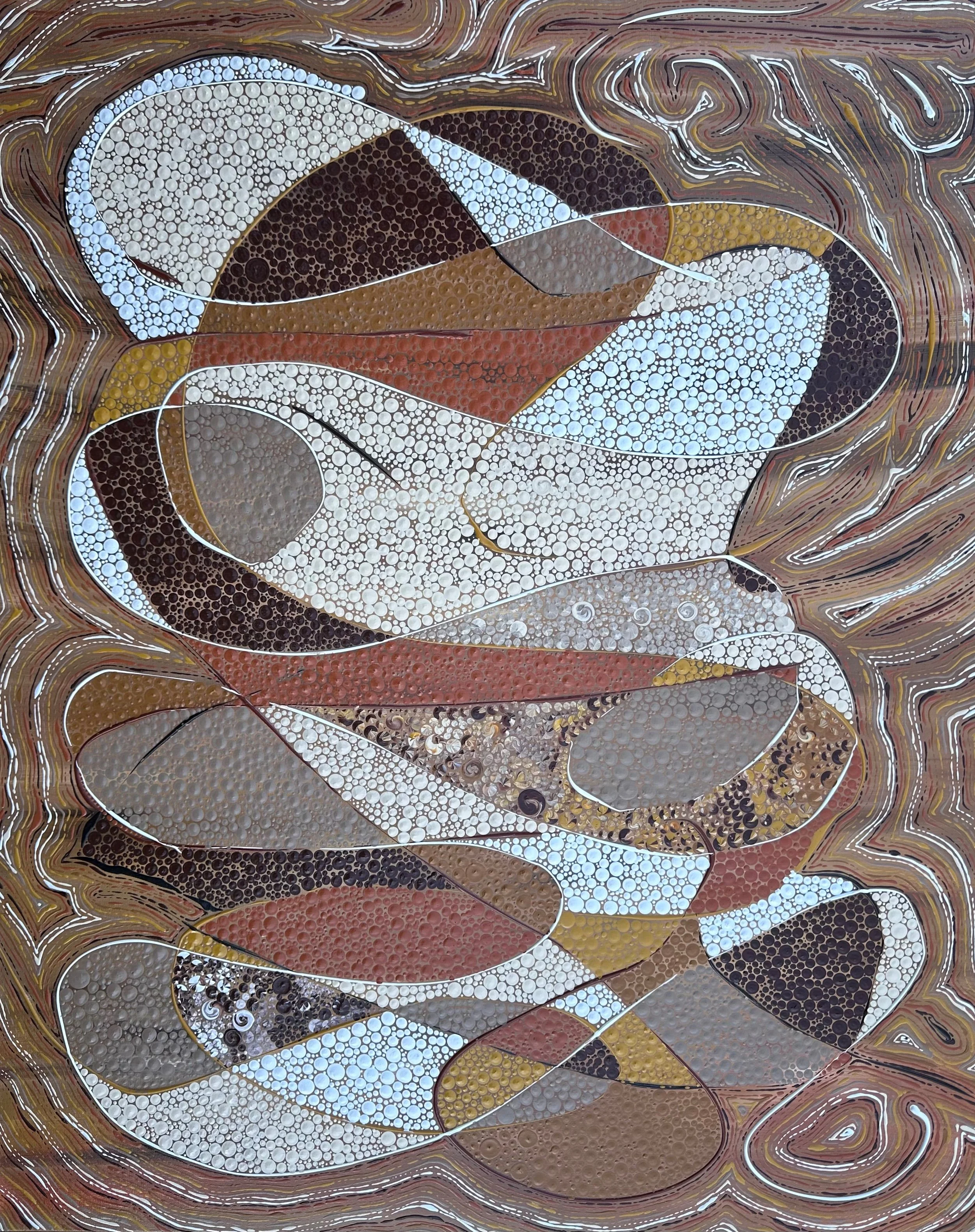 Contemporary Aboriginal Art Victoria - Tamay Beam Art