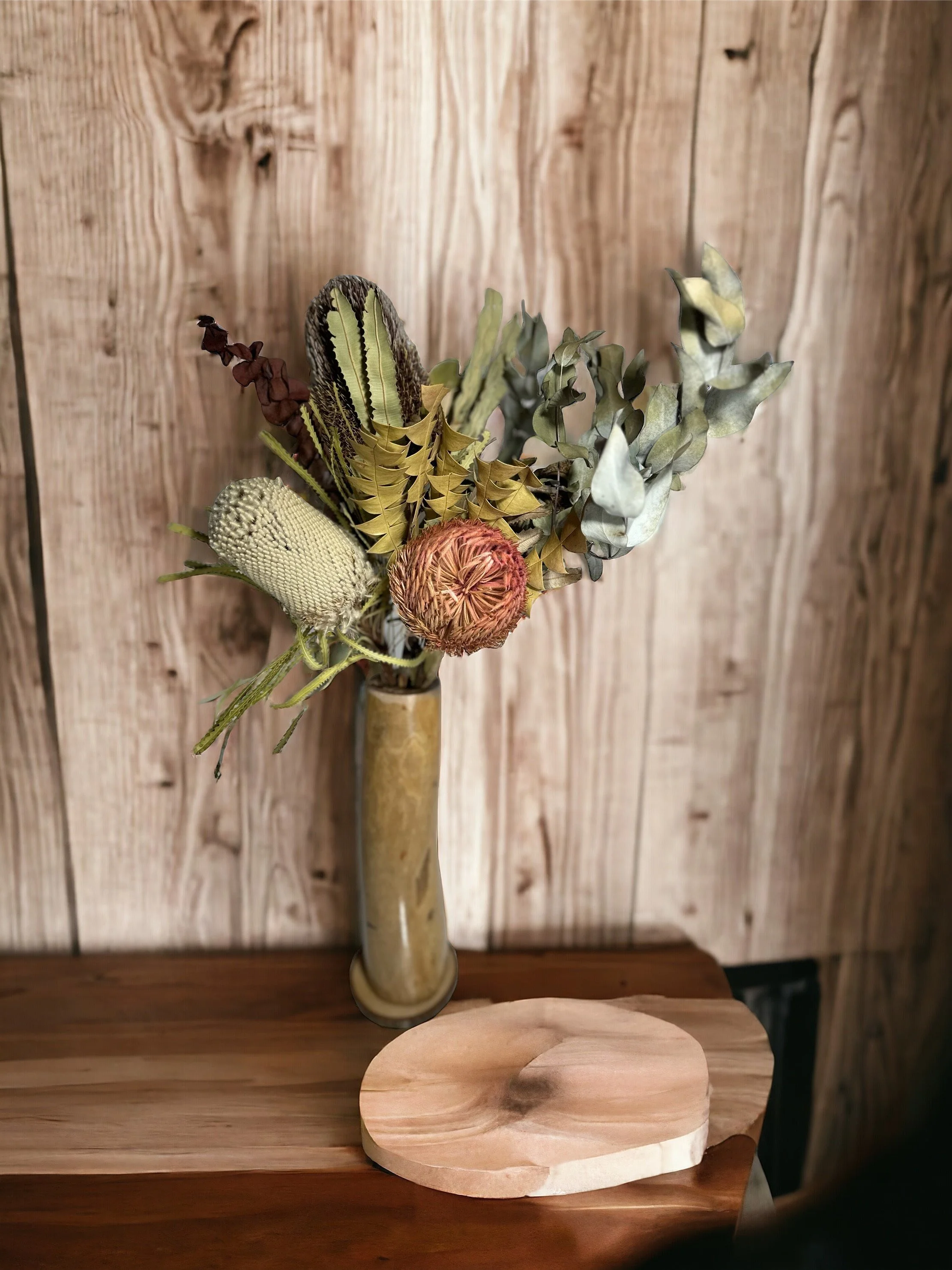 Natural Australian Wooden Vase — Tamay Beam Art