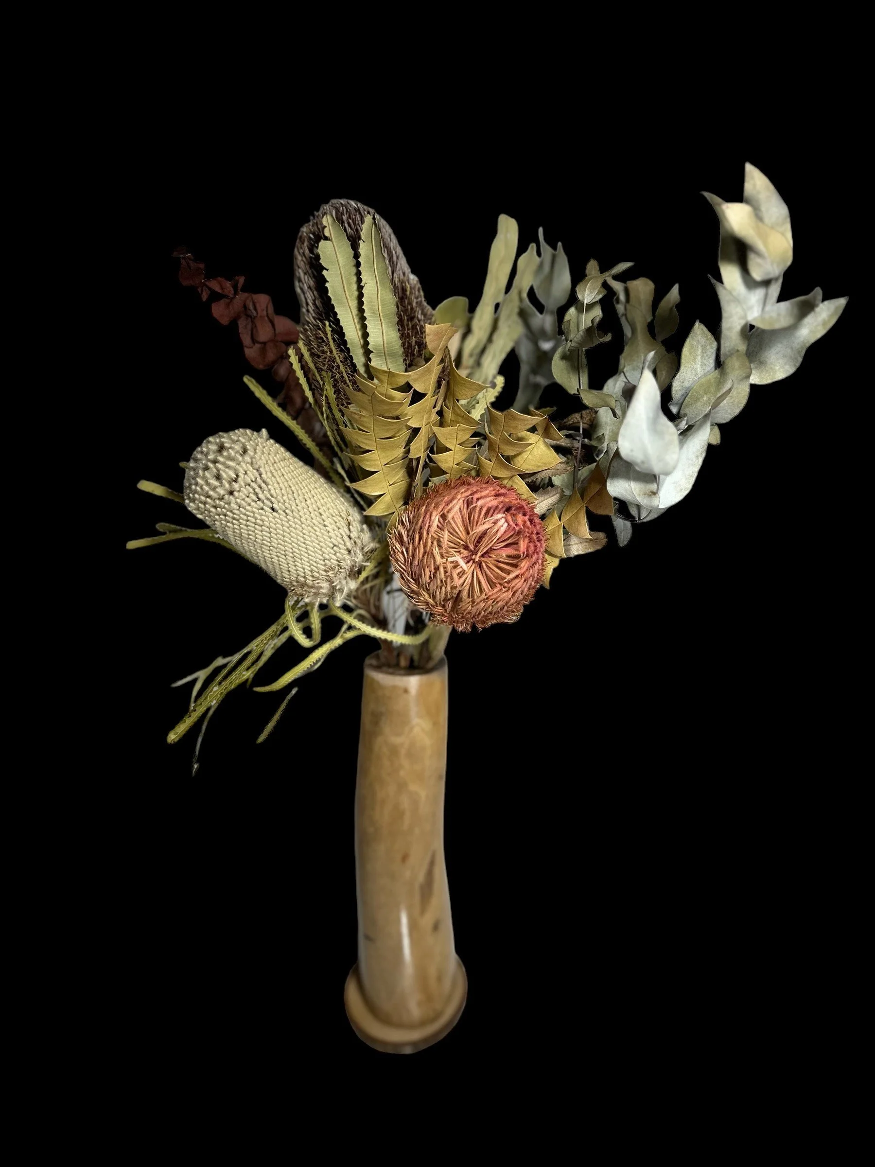 Natural Australian Wooden Vase — Tamay Beam Art