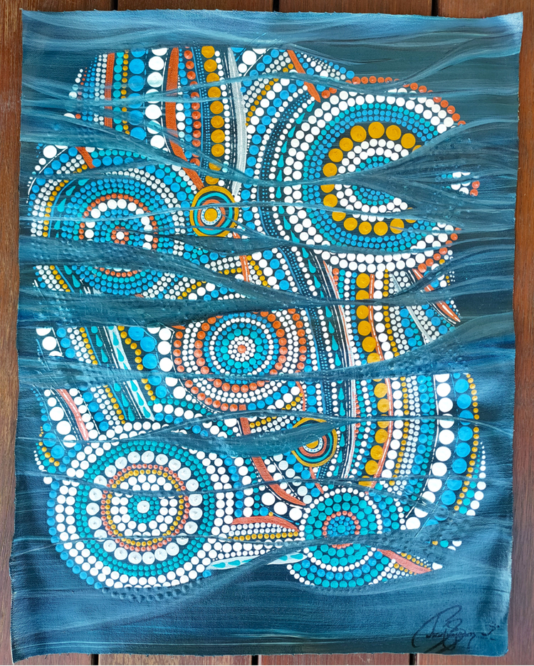 Contemporary Aboriginal Art Victoria - Tamay Beam Art