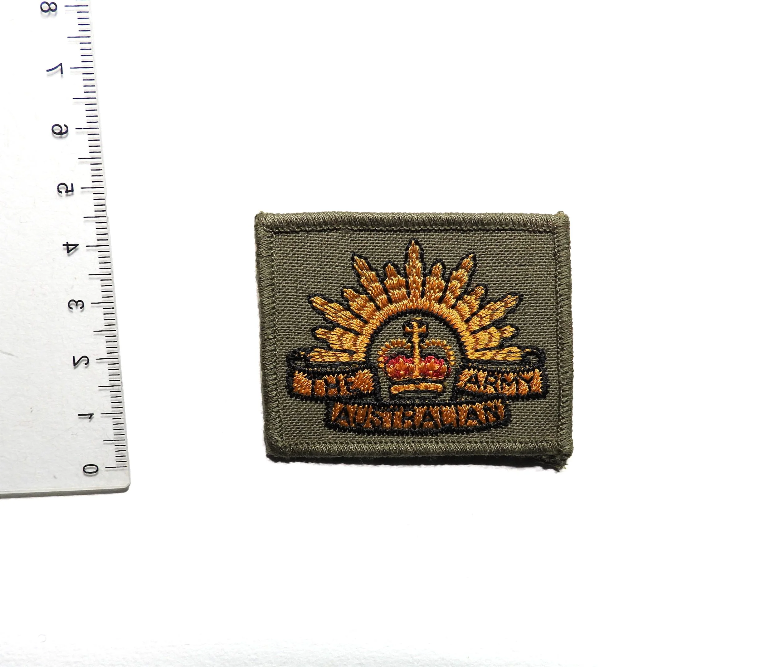 Australian Army Rising Sun Rectangular Shoulder Patch. — Outpost9 ...