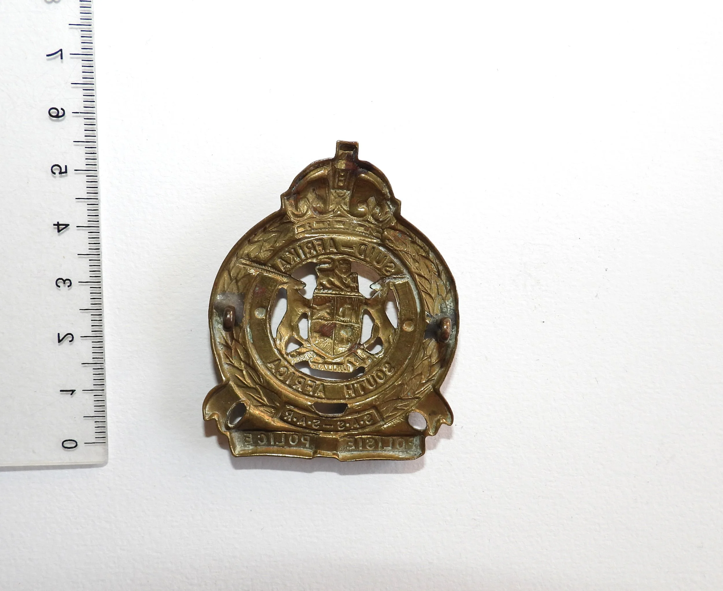 Venda Police Cap Badge. South Africa Homeland. — Outpost9 - Military ...