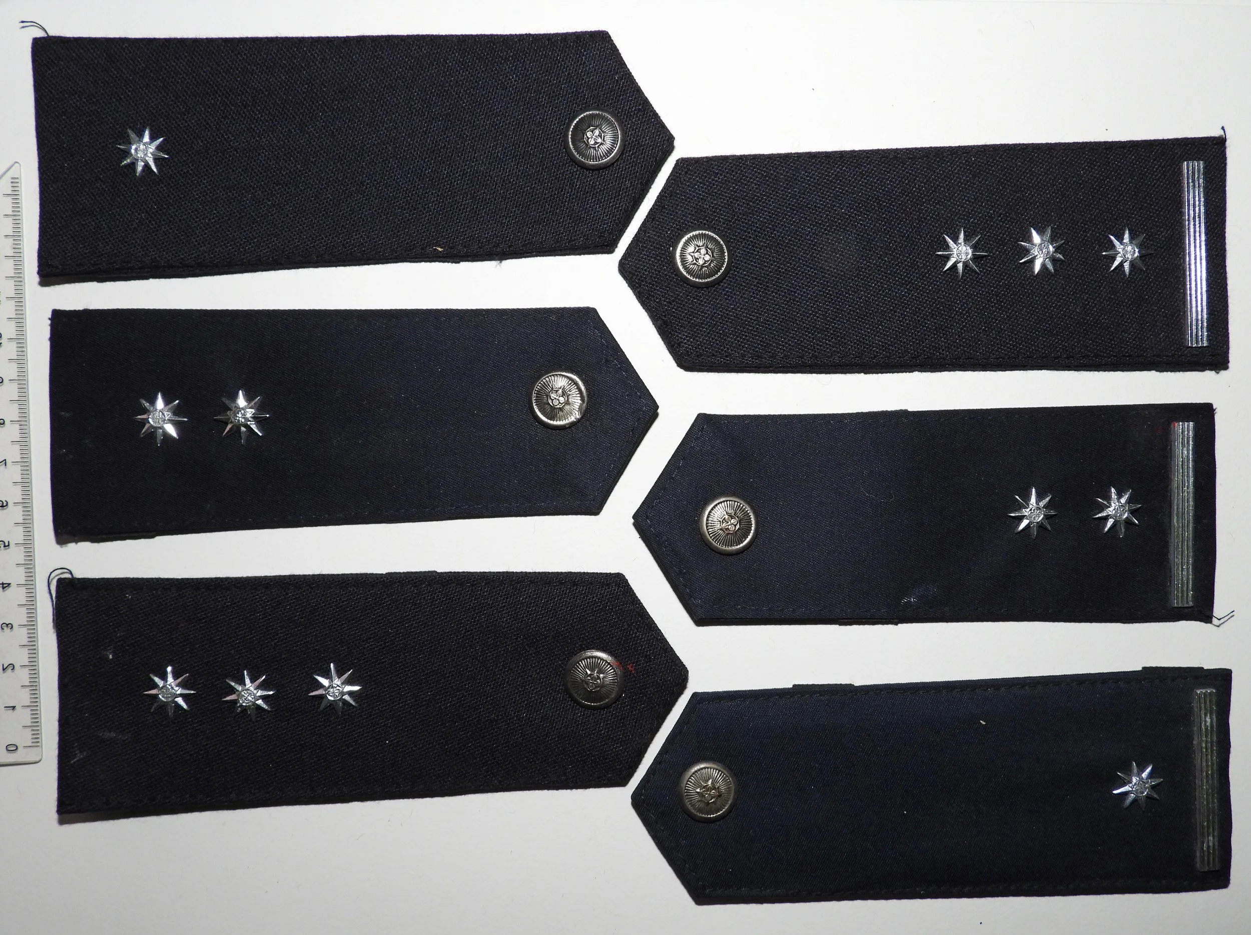 Czech Republic Police Rank Epaulettes – Lot of six (6). — Outpost9 ...