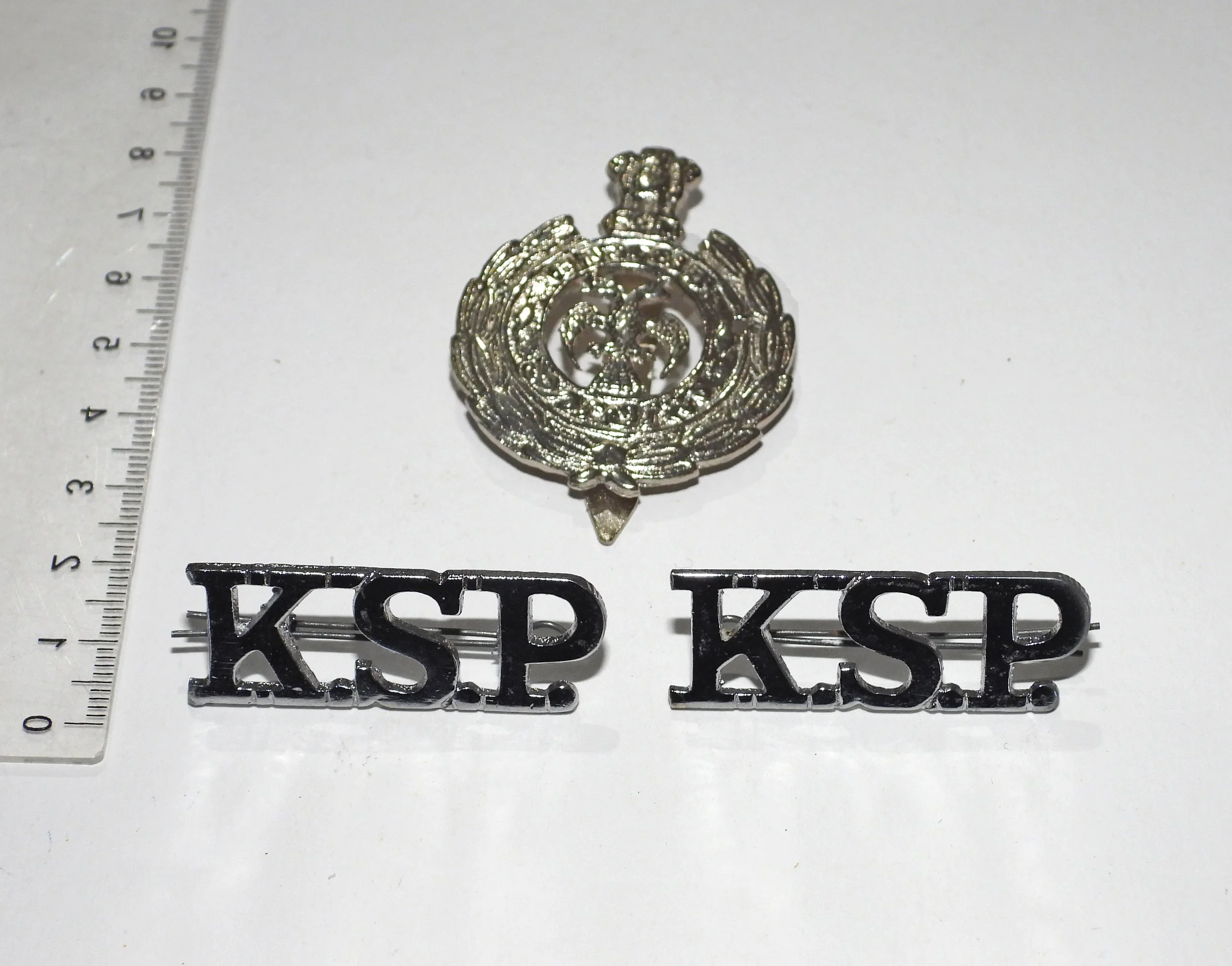 Karnataka State Police badge shoulder titles — Outpost9 - Military ...
