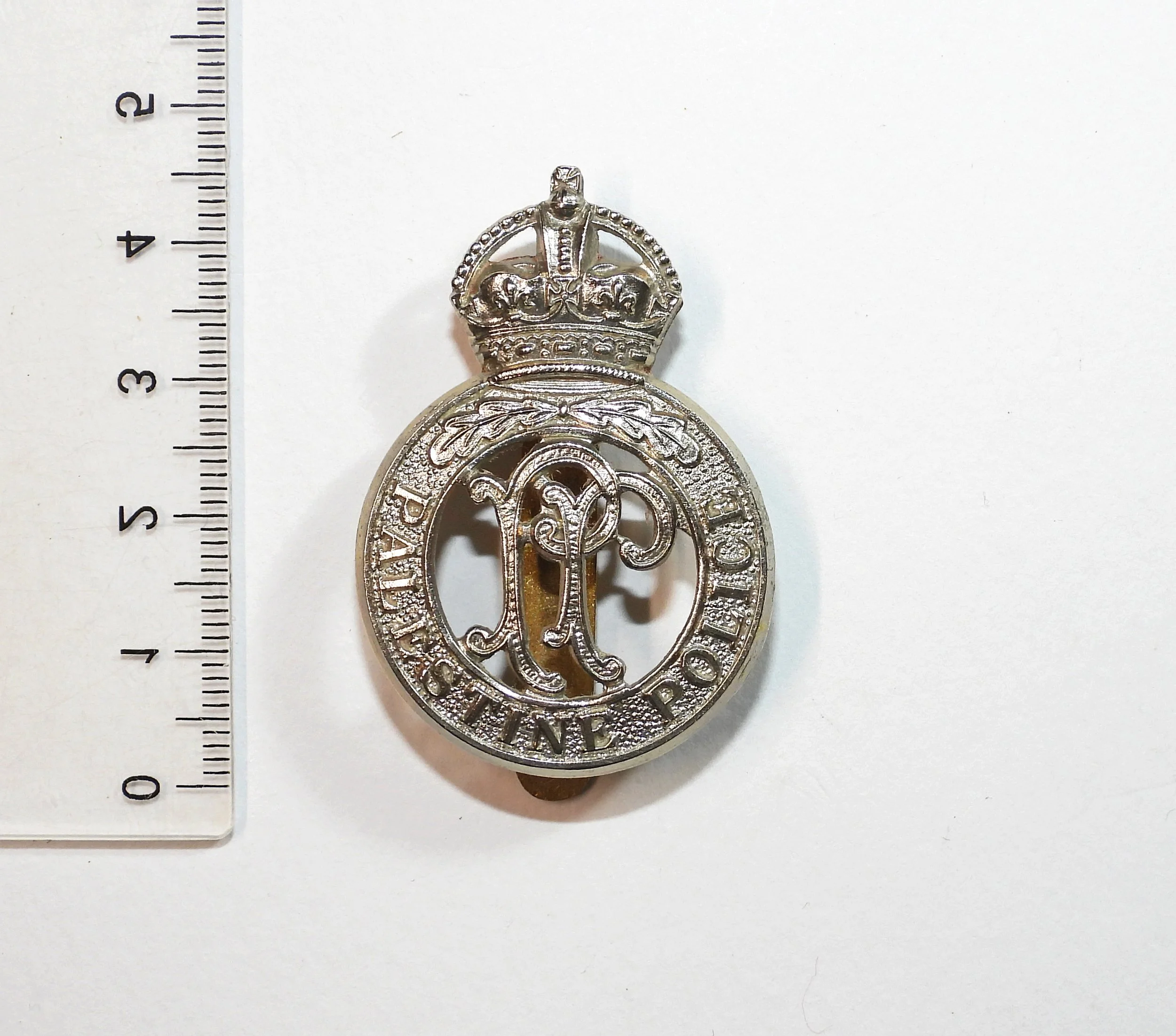 Palestine Police Cap Badge — Outpost9 - Military, Police & Other ...