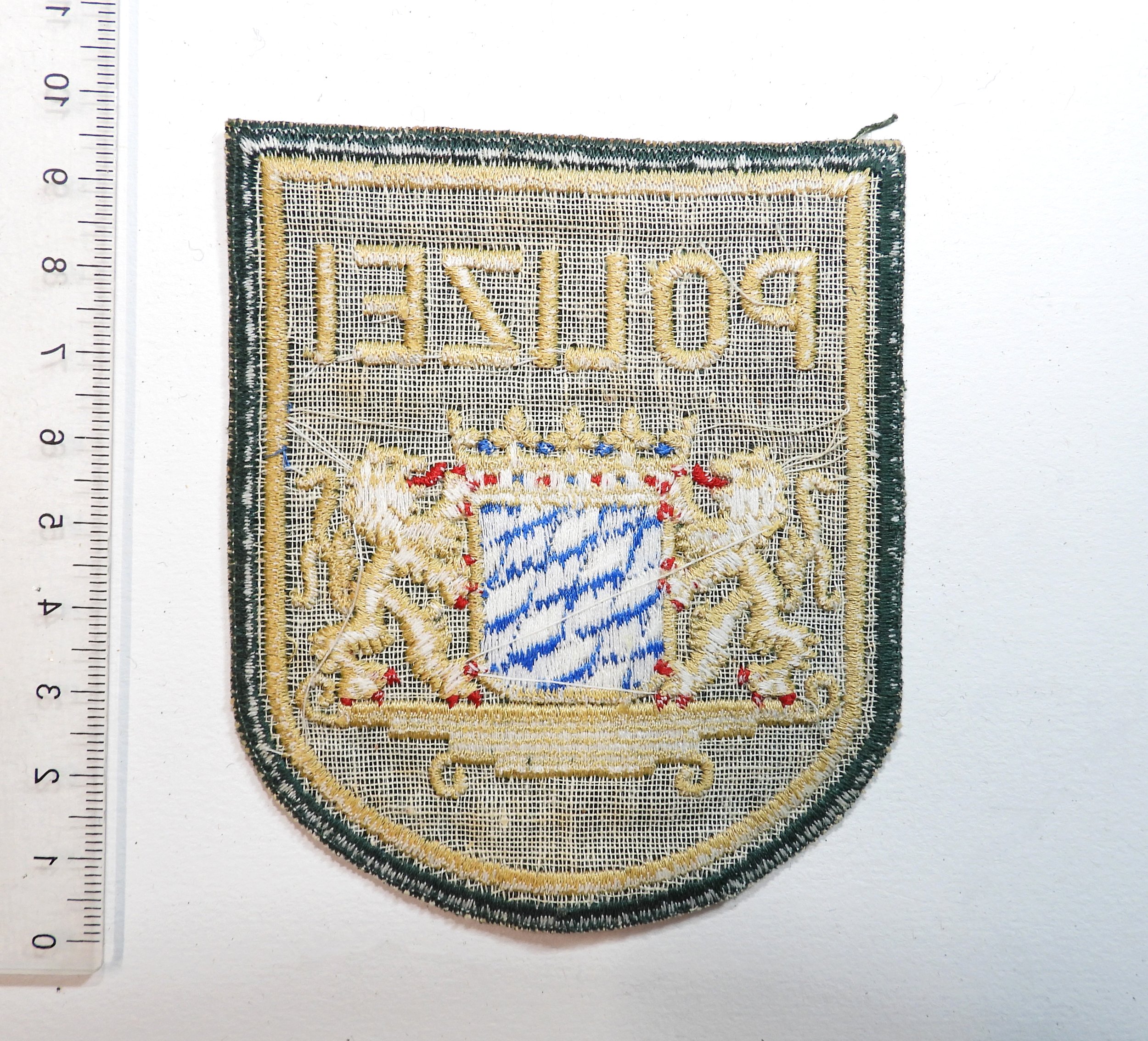 Saxony Police Patch. Germany. — Outpost9 - Military, Police & Other ...