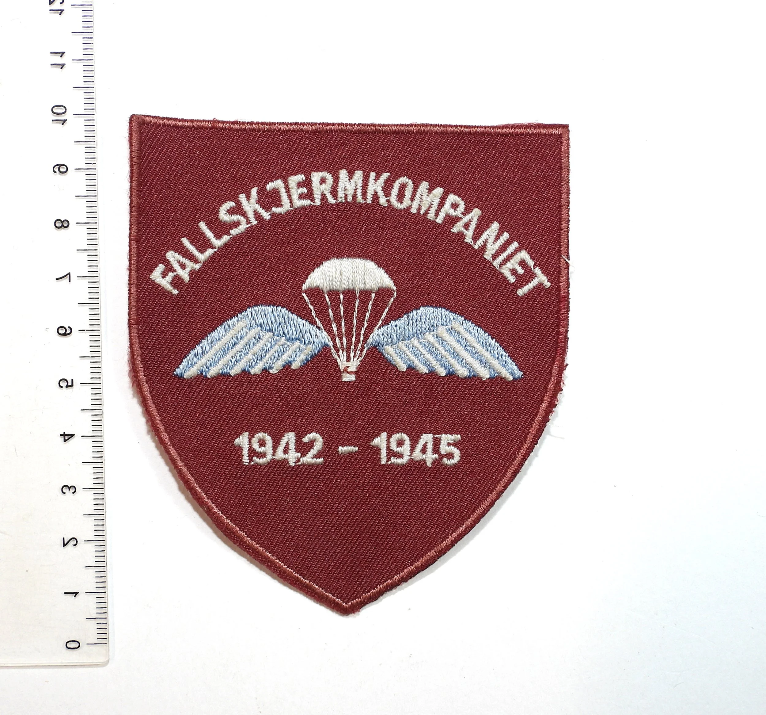 Norwegian WW2 Parachute Company commemorative patch. — Outpost9 ...