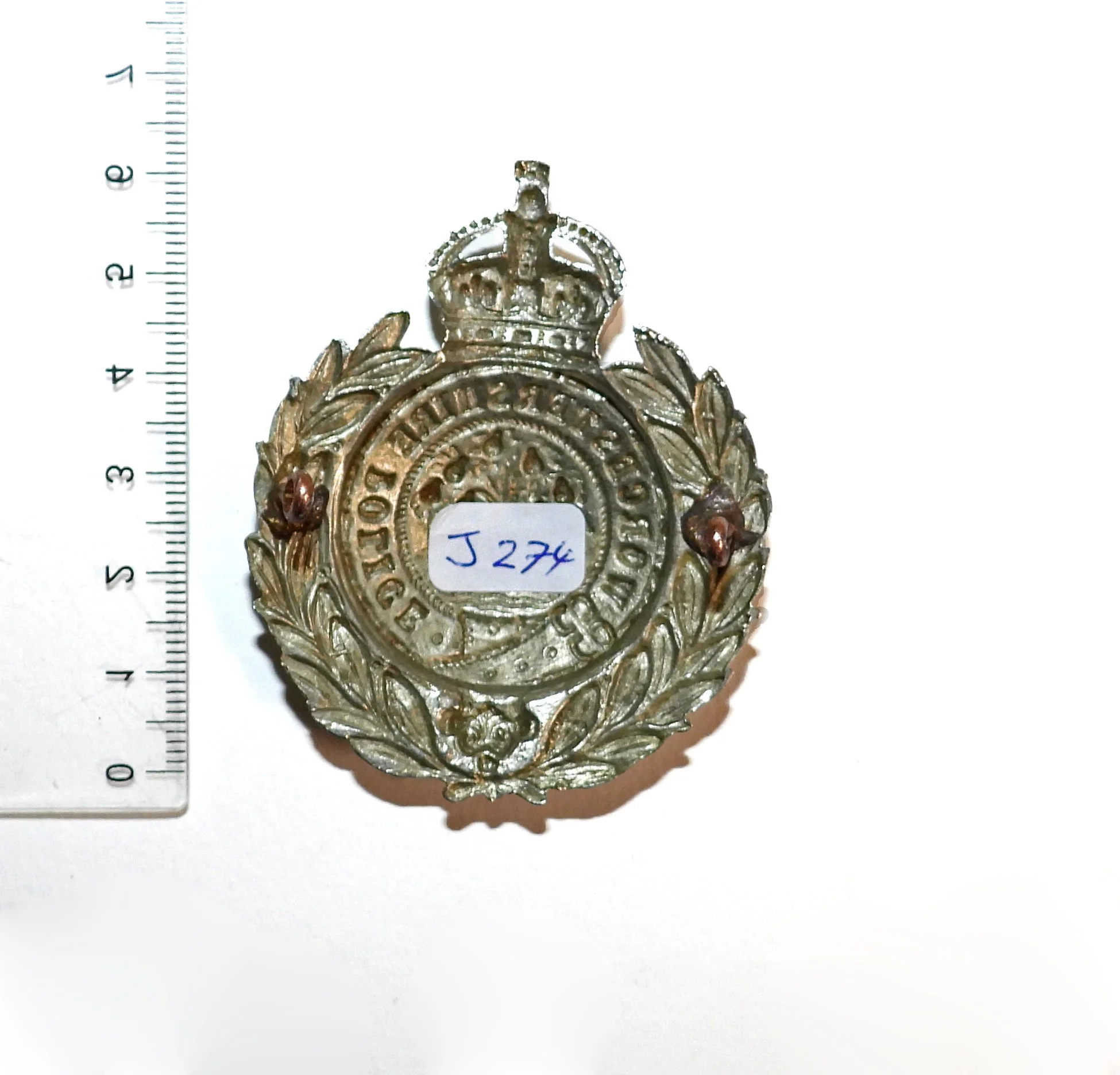 Birmingham City Police Hat Badge. 1954 - 1974. (United Kingdom ...