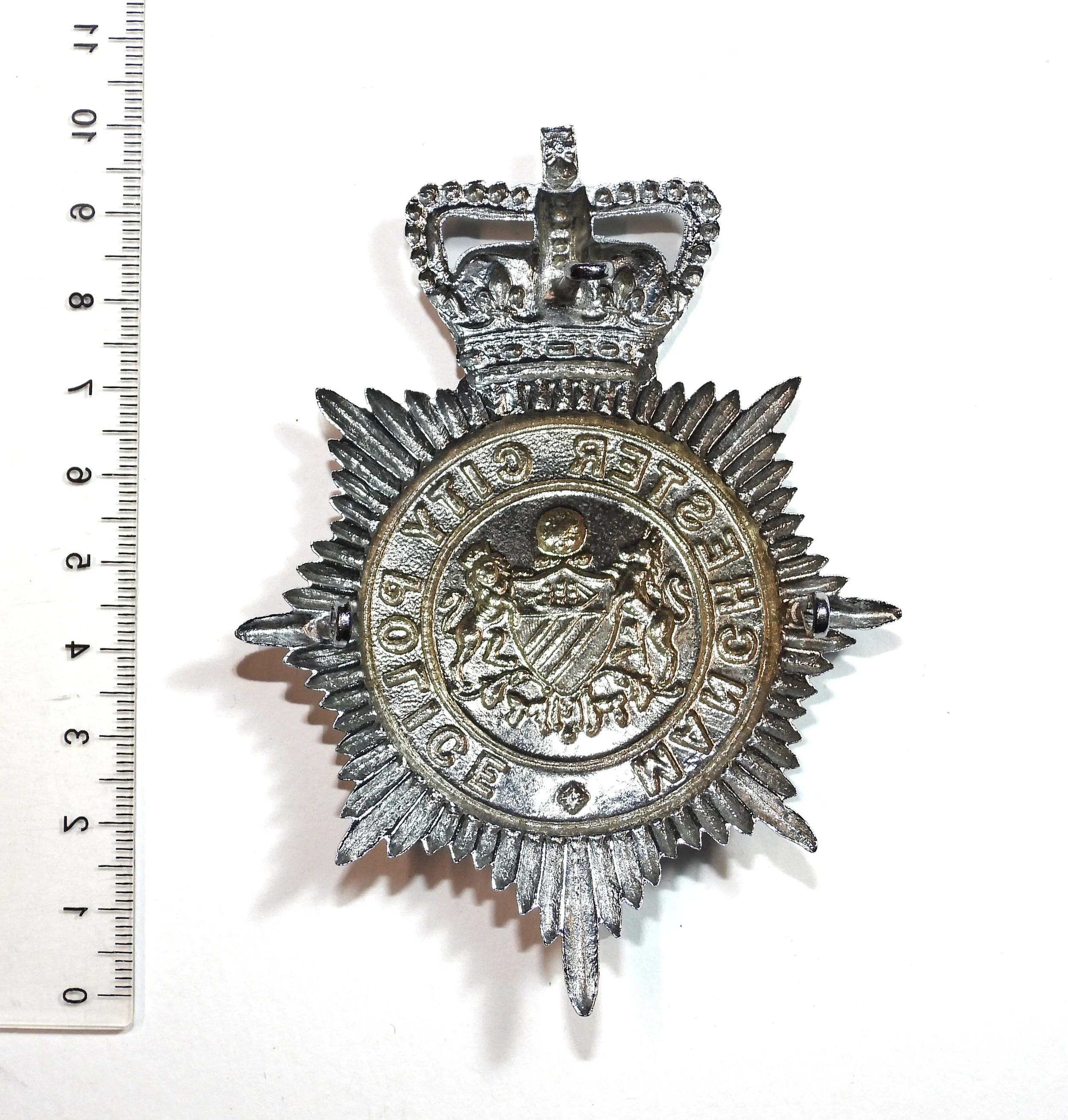 Wolverhampton Police Night Helmet Plate. UK. — Outpost9 - Military ...