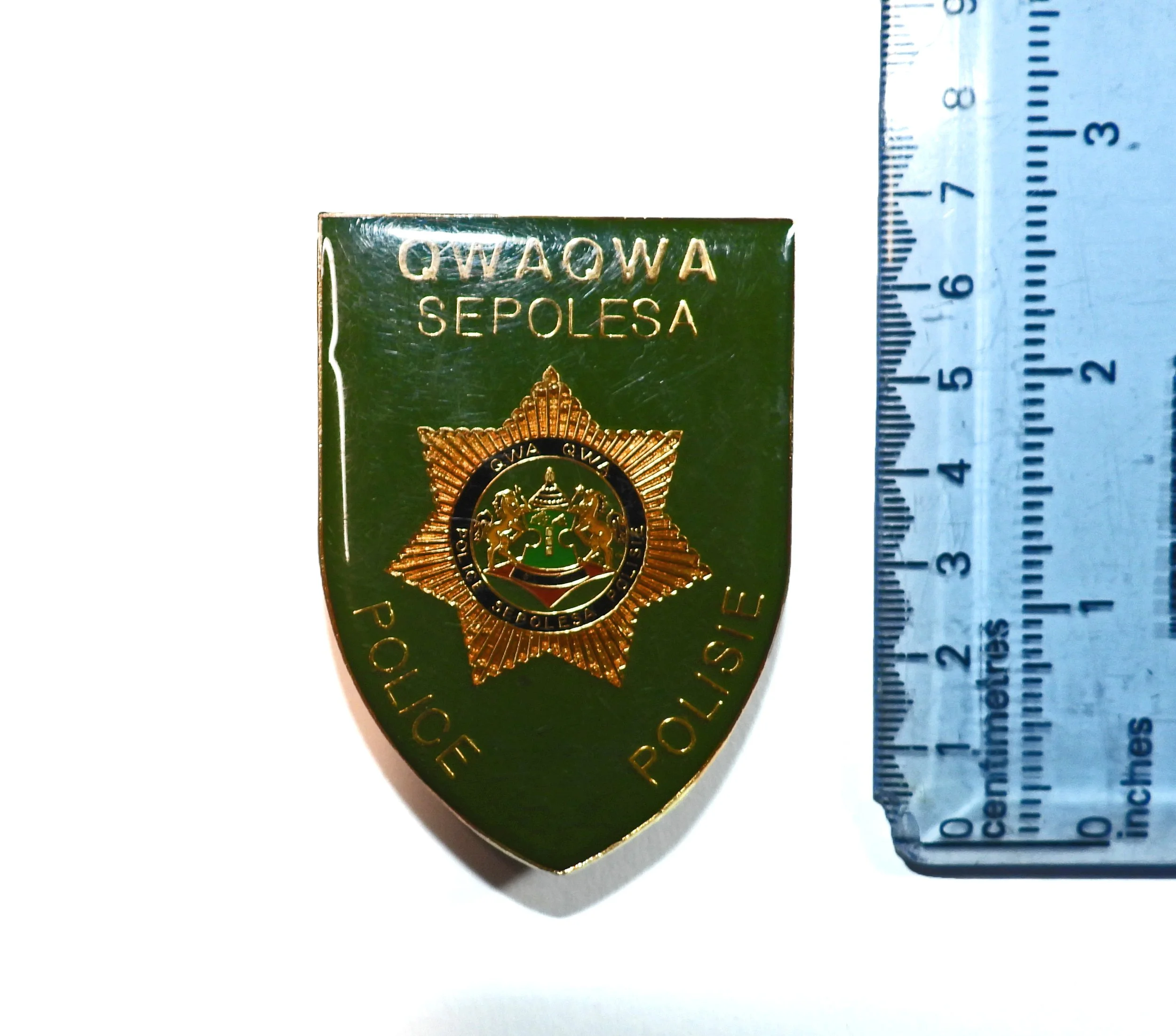 Bophuthatswana Police Collar Badges. South Africa Homeland. — Outpost9 ...
