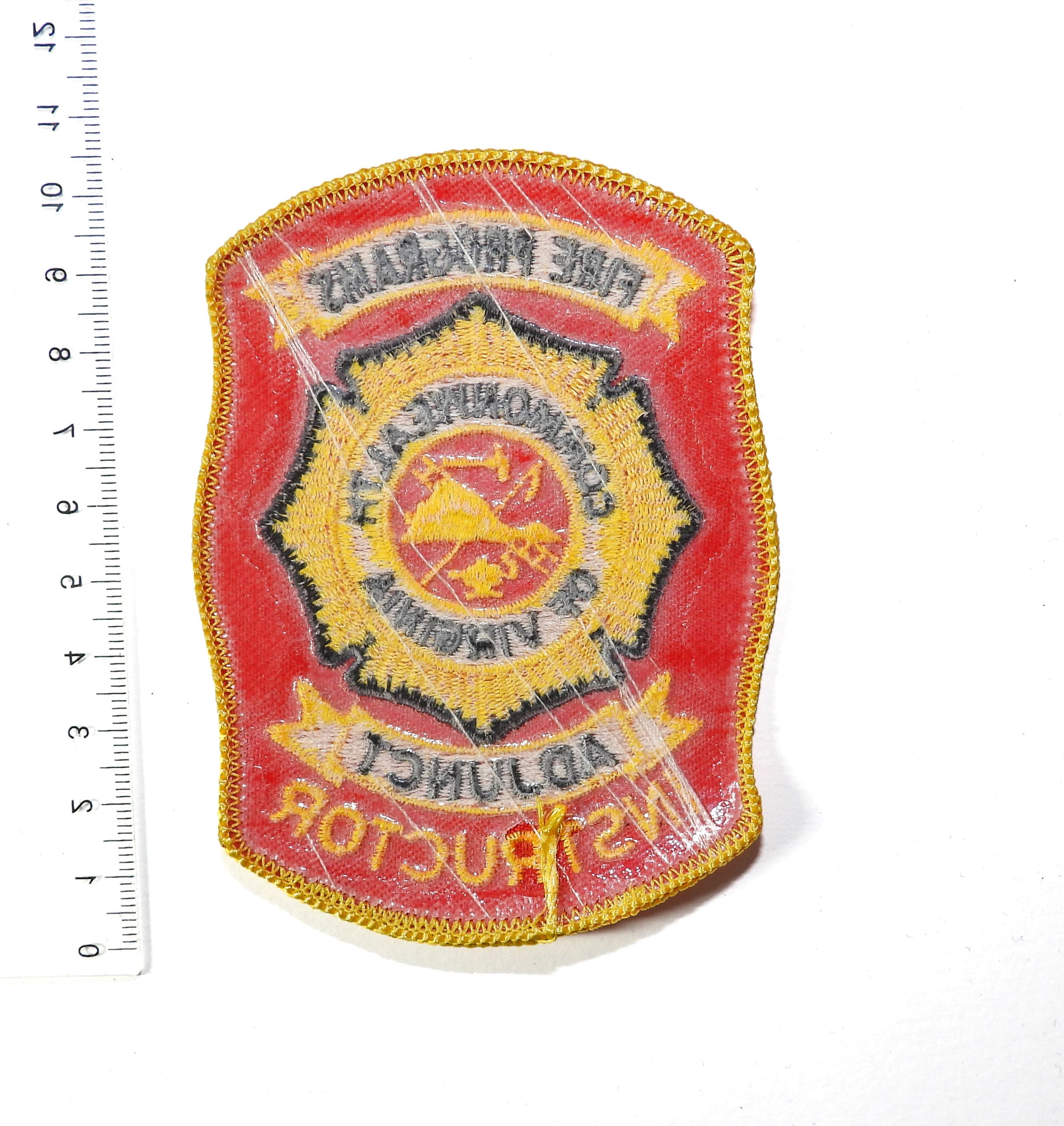 Virginia Fire Programs Adjunct Instructor Patch. Virginia, USA ...