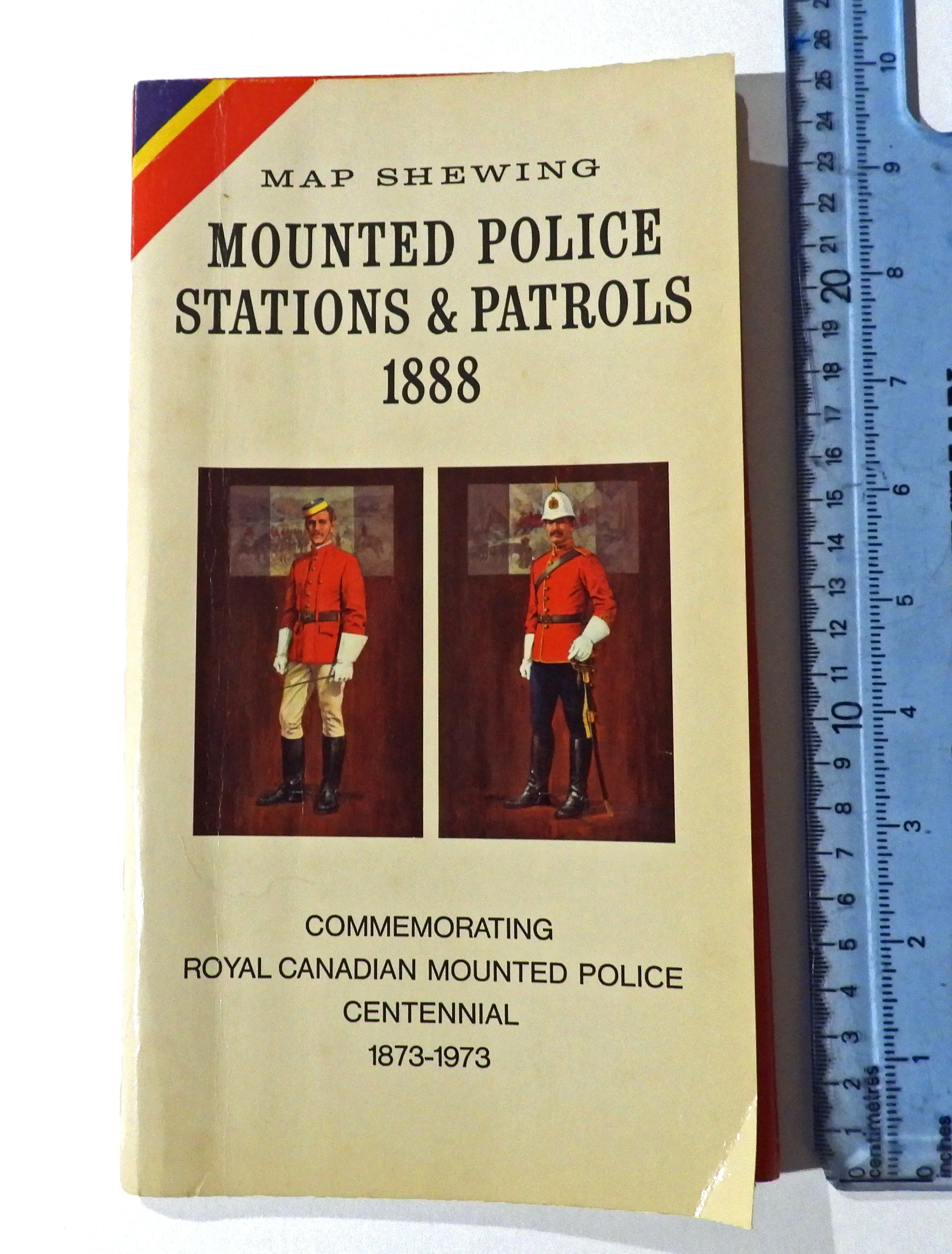 Canadian North West Mounted Police Commemorative Map. — Outpost9 ...