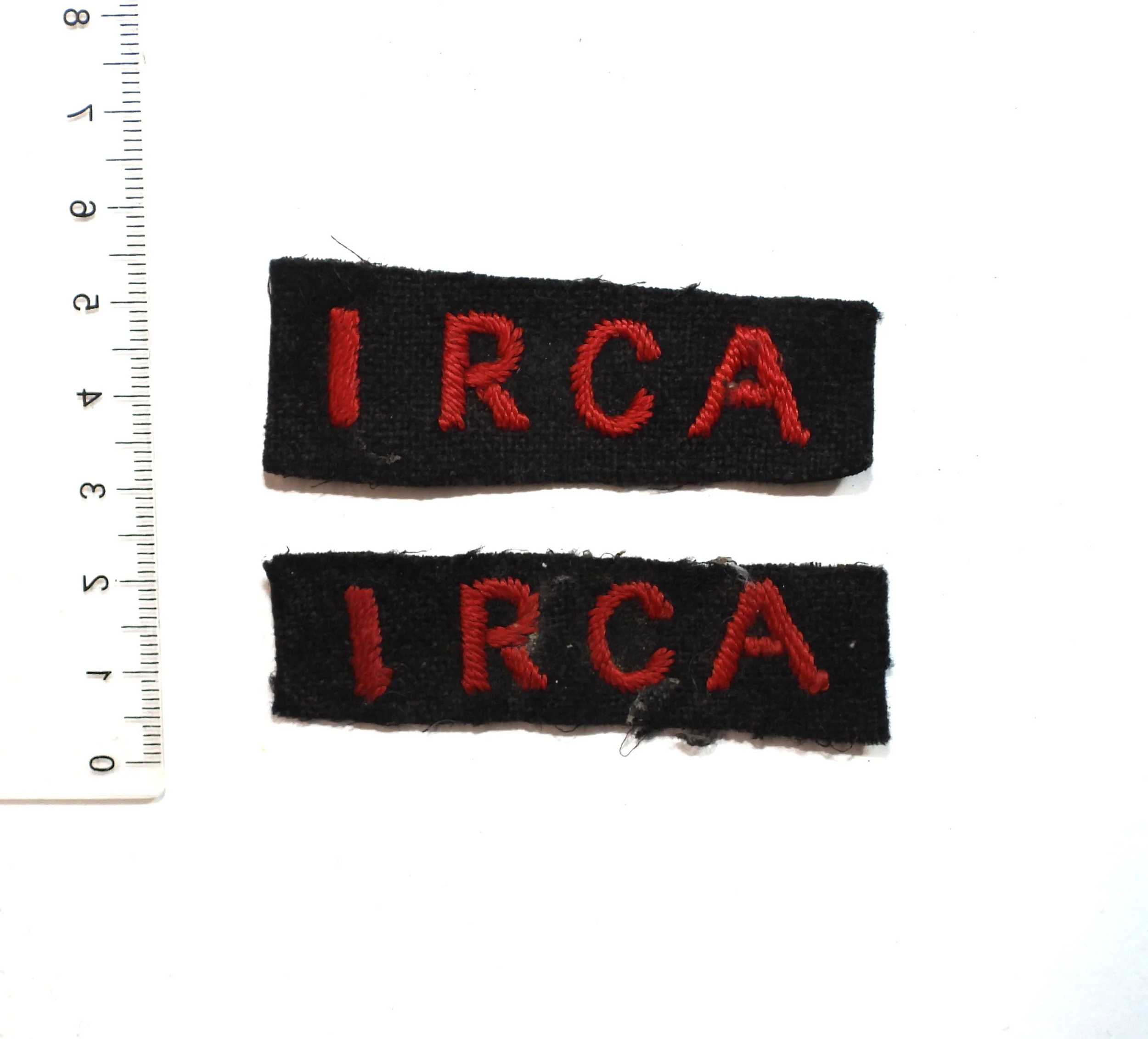 1st Field Regiment Royal Canadian Artillery 1 RCA WW2 Title Patches ...