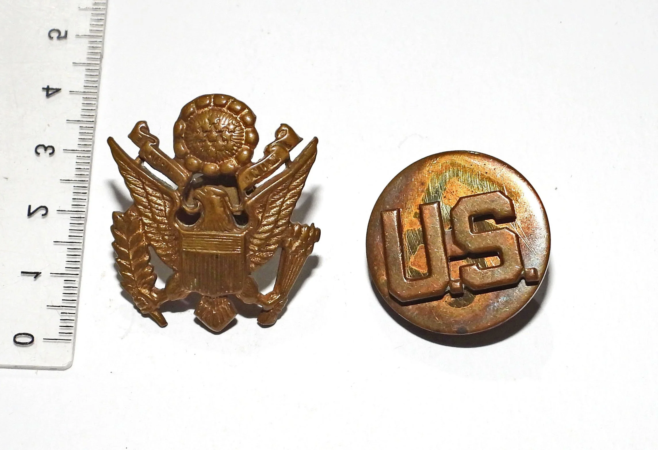 United States Army WW2 Cap and Collar Badges. USA. — Outpost9 ...
