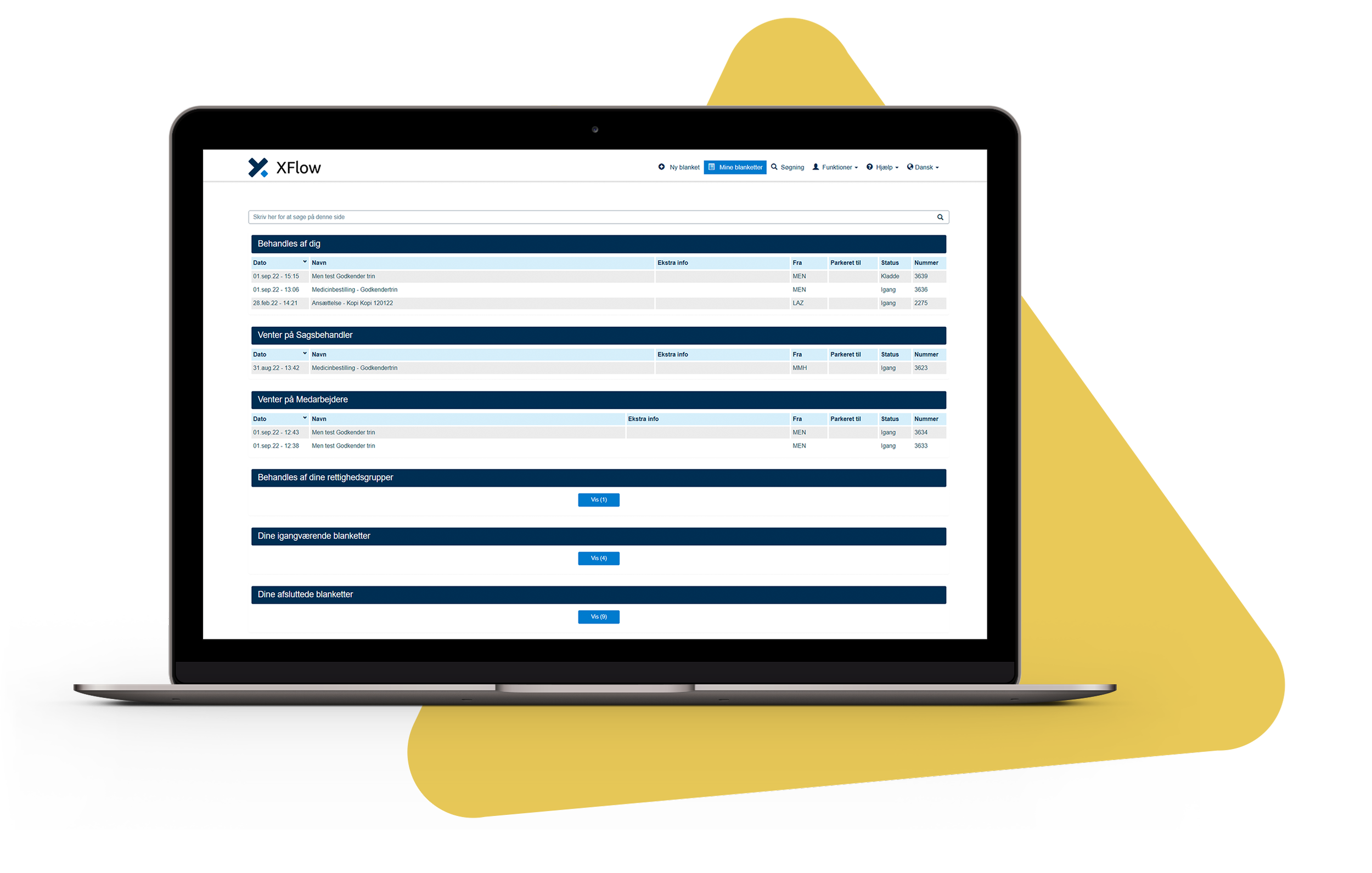 XFlow | Digitalisering af blanketter | Automatisering af arbejdsgange