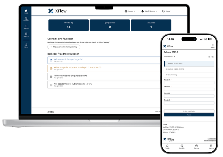 XFlow – Digitalisering af Arbejdsgange og Selvbetjeningsløsninger for ...