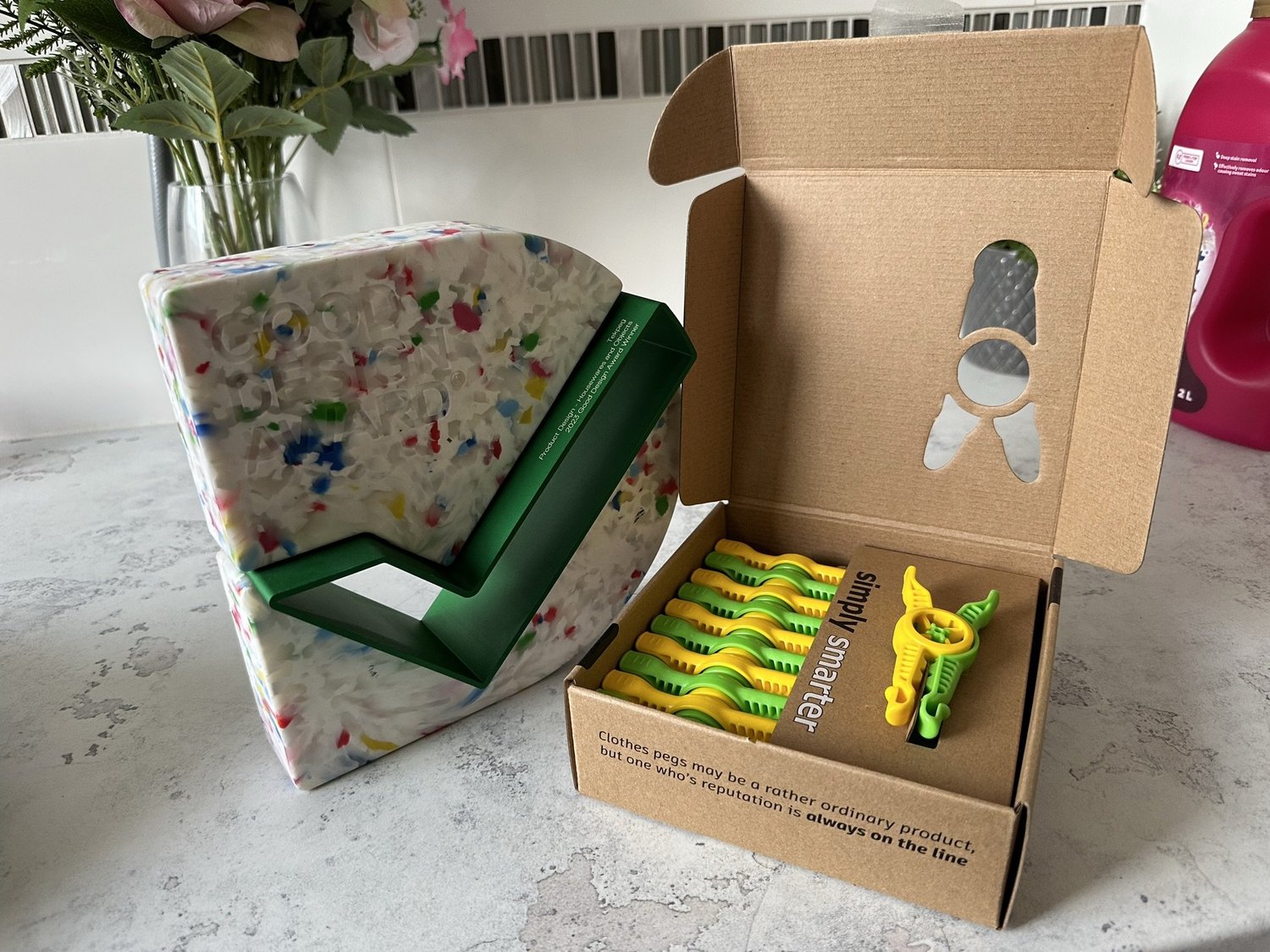 A new inventive step in laundry peg design