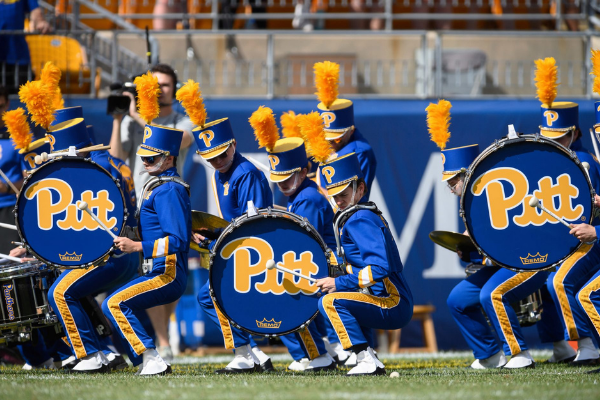 Blue Marching Band Uniforms