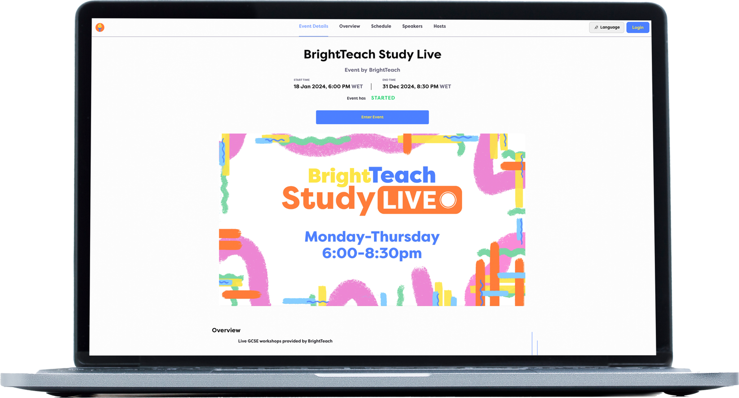 Study Live Setup — BrightTeach