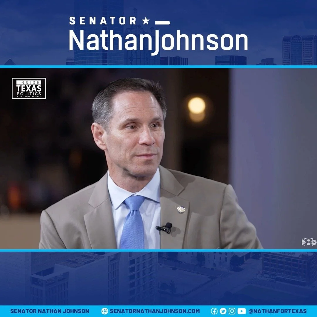 Senator Nathan Johnson | Texas Senator for SD16