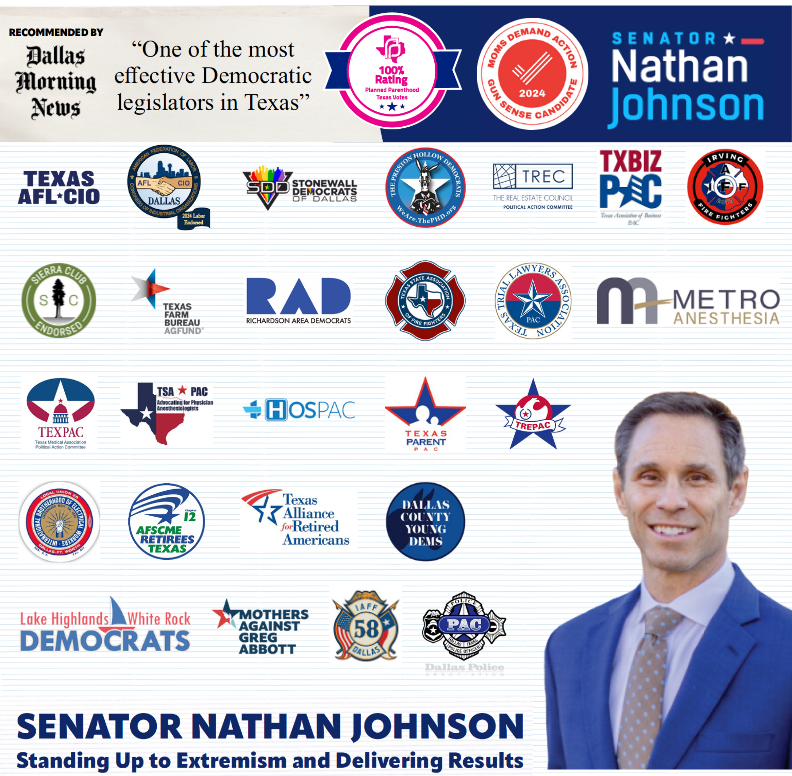 Senator Nathan Johnson | Texas Senator for SD16