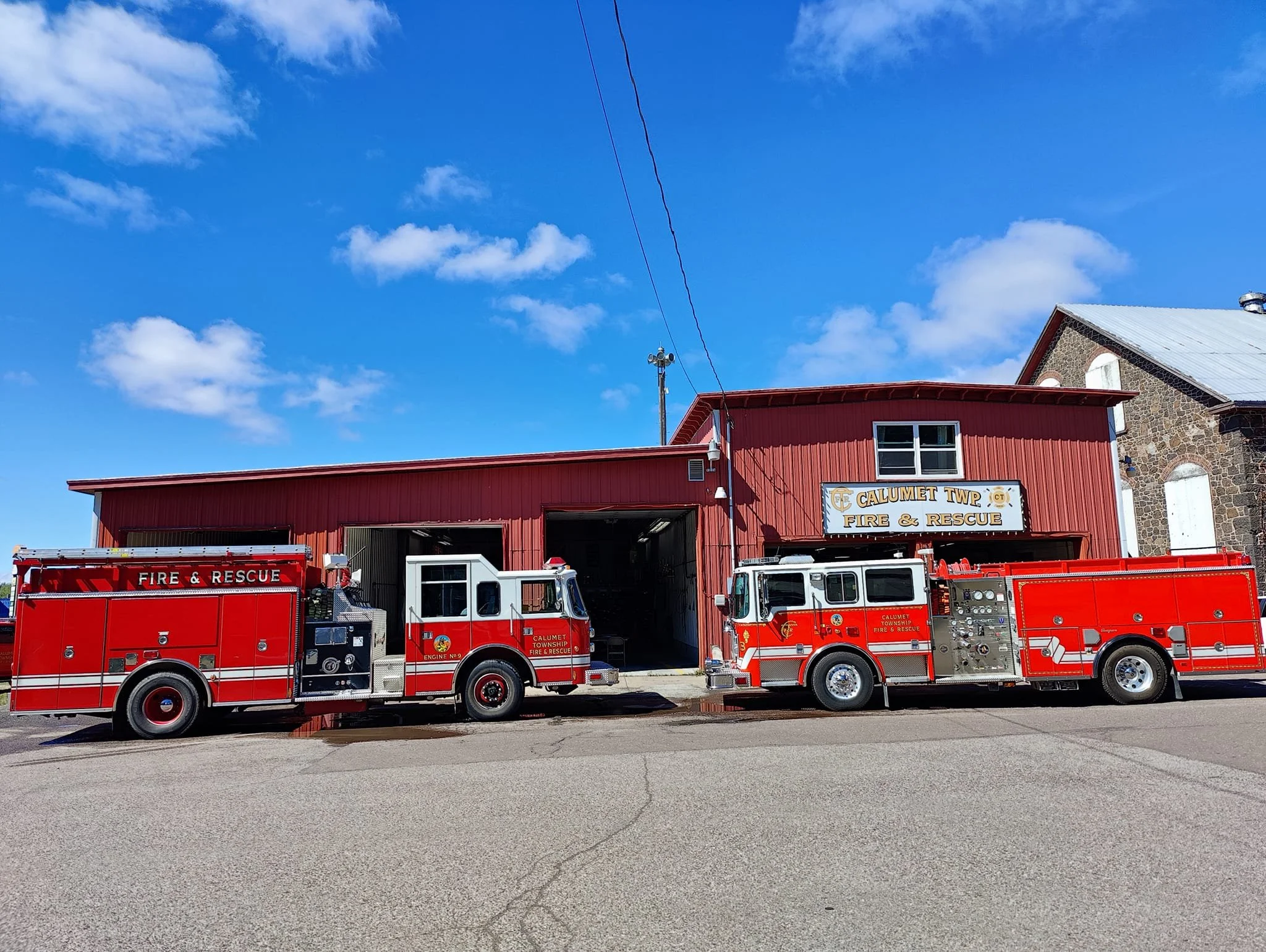 Calumet Township Fire & Rescue — Copper Country Fire Fighters Association
