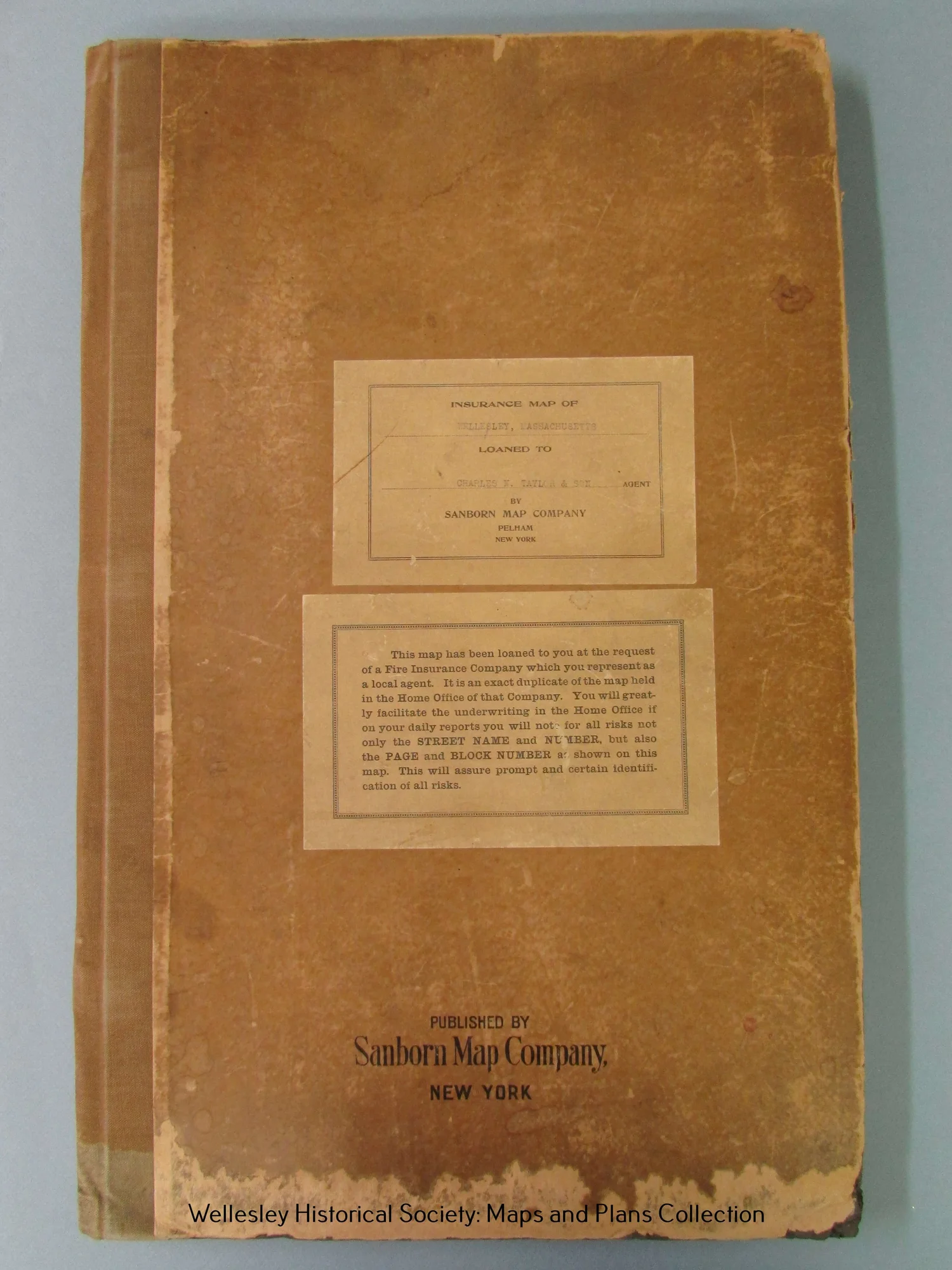 Atlases, Maps & Architectural Plans — Wellesley Historical Society
