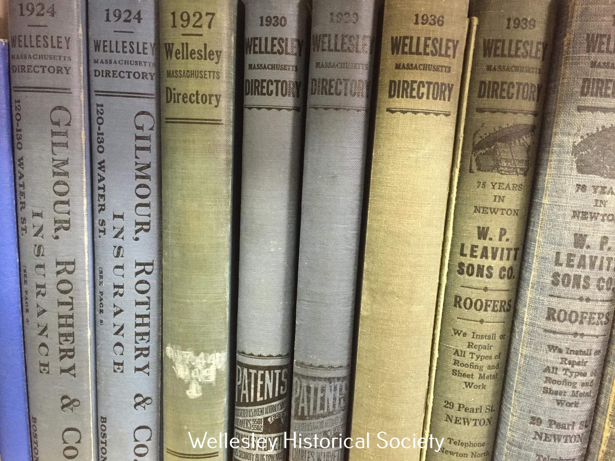 Collection of Town of Wellesley Materials — Wellesley Historical Society