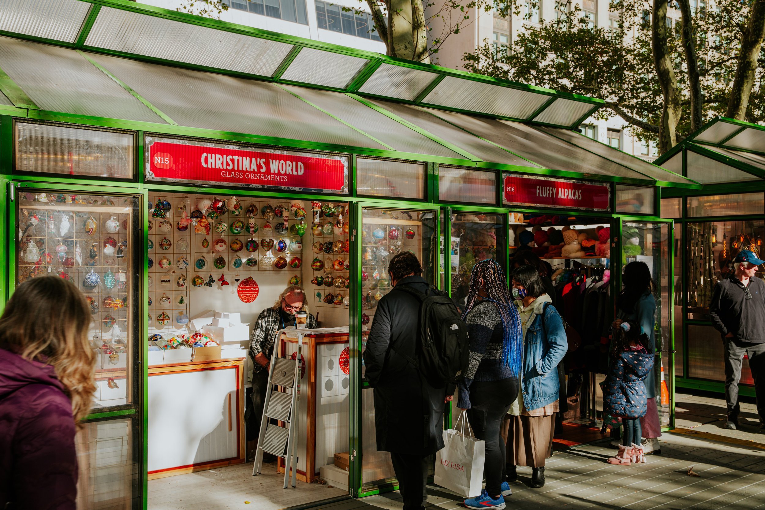 Holiday Shops at Bryant Park — URBANSPACE POP UP MARKETS
