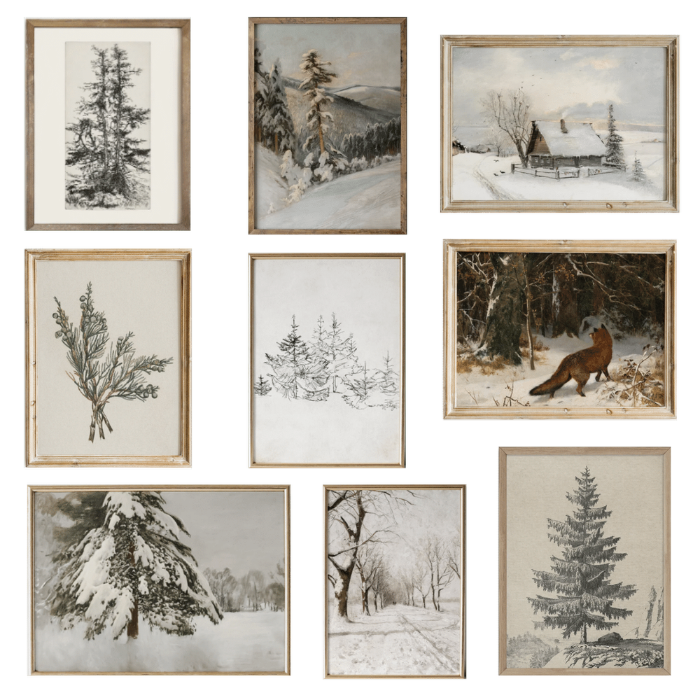 The Best Art Prints for Winter (all under $6) — The Altered Abode ...