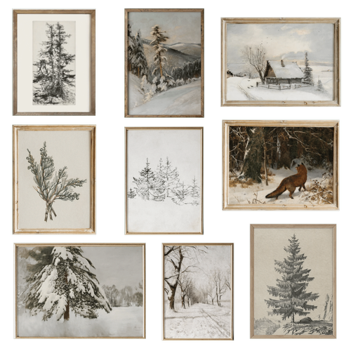 The Best Art Prints for Winter (all under $6) — The Altered Abode ...