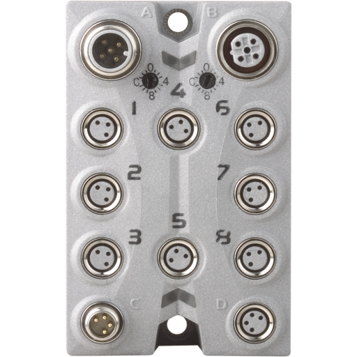 X67BC8513.L12 - X67 bus contr. POWERLINK 12xDM 1xAI M12 — Daanet