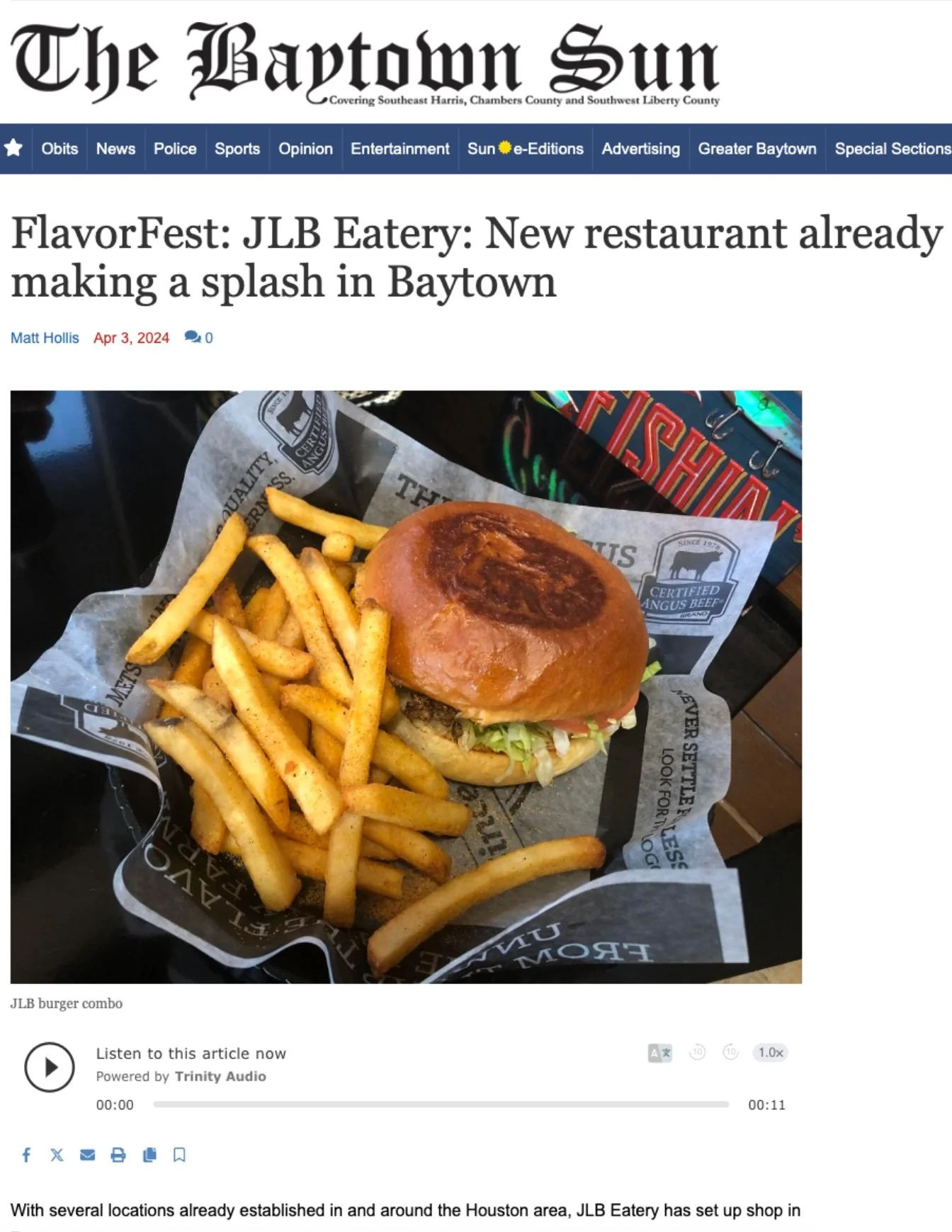 Press — JLB Eatery
