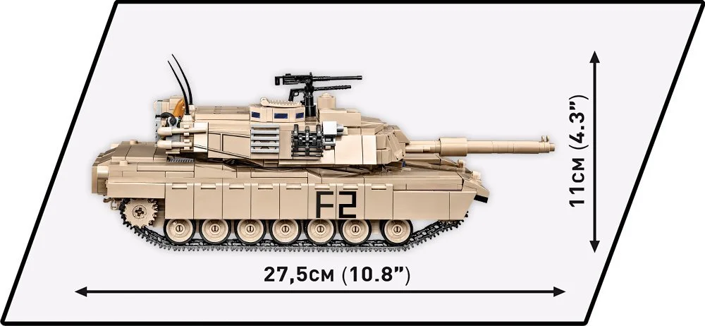 M1 Abrams Tank Dimensions