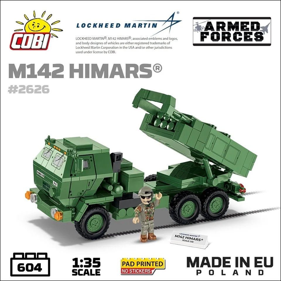 COBI M142 Himars Multiple Rocket Launcher | COBI Building Blocks Set ...