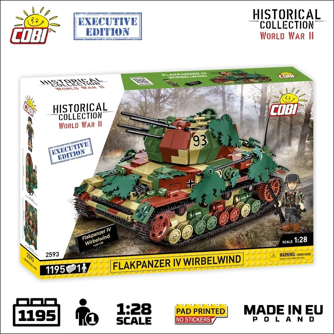 COBI EXECUTIVE EDITION FlakPanzer IV Wirbelwind : Set #2593 — buildCOBI ...