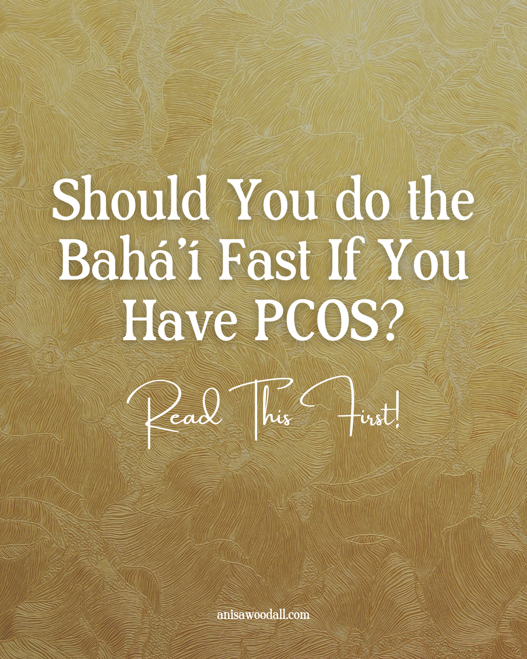 Should You Fast If You Have PCOS? Here’s What You Need to Know ...
