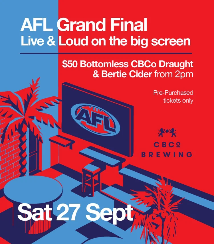 AFL Grand Final on the Big Screen — The Carlton Club